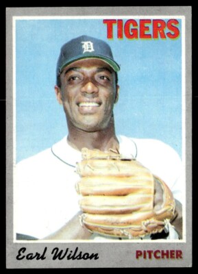 1970 Topps Baseball #95 Earl Wilson Detroit Tigers | eBay