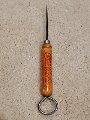 Vintage Coca Cola Ice Pick with Bottle Opener | eBay