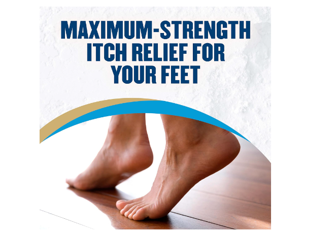 Gold Bond Medicated Talc-Free Foot Powder 10 oz., Maximum Strength Odor ...