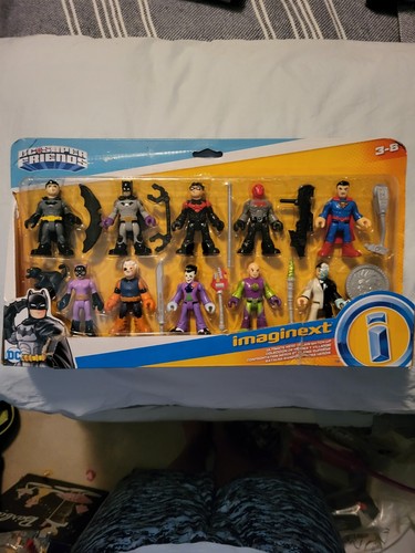 Imaginext DC Super Friends Ultimate Hero Villain Match Up New Damaged ...