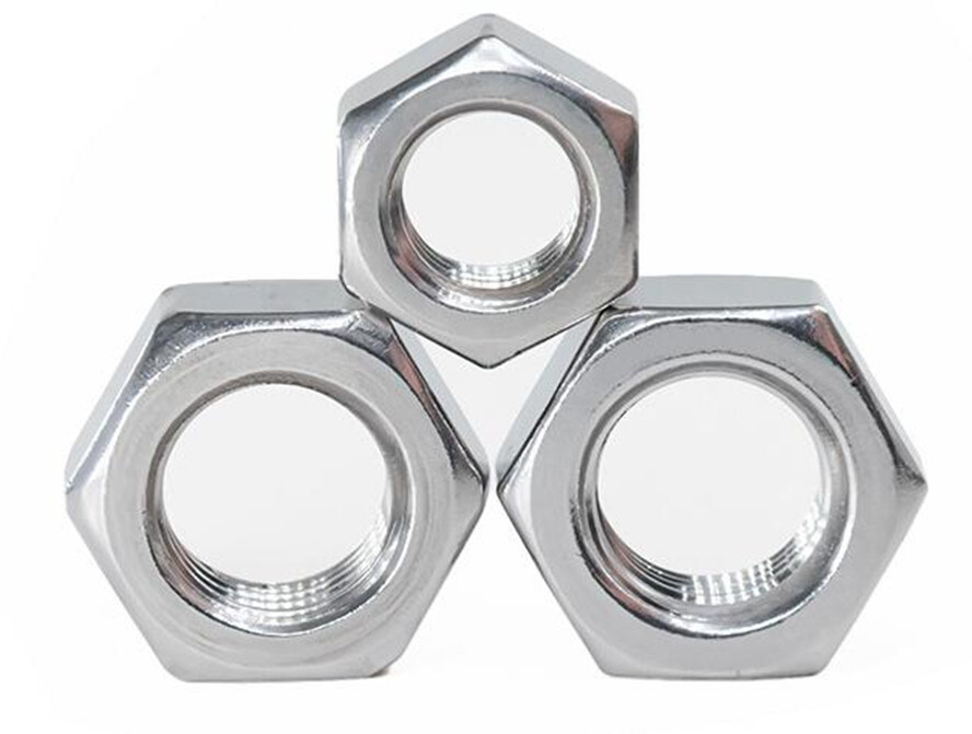 M1 to M30 Metric Hexagon Nuts Lock Nuts DIN934 201, 304, 316 Stainless ...