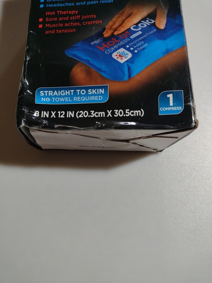 Equate Hot Or Cold Large Compress 8" X 12" | eBay