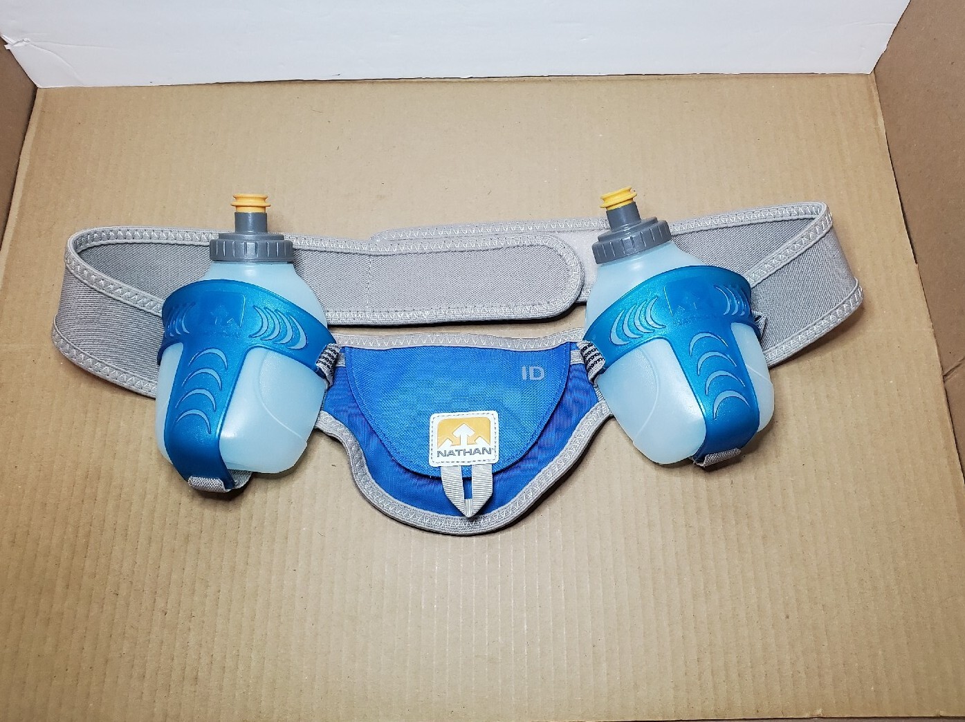 Nathan Fanny Pack Hydration Belt Double Water Bottle Holder Running ...