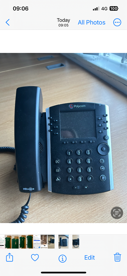 Polycom HD Voice Telephones Model VVX411 (14 available) | eBay UK