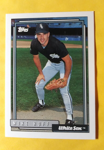 1992 Topps Baseball Card Mike Huff White sox #532 | eBay