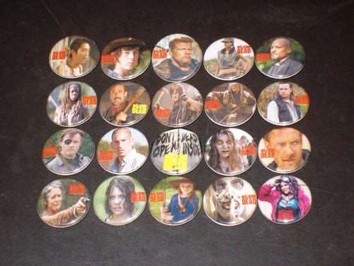 The Walking Dead Buttons / Pins Set Of 20 | eBay