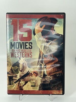 Our Most Requested Westerns: 15 Movies (DVD, 2016, 3-Disc Set) Good ...