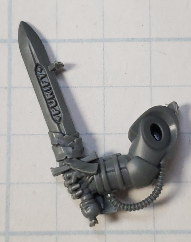 Warhammer 40k Deathwatch Bits Veteran Black Shield Power Sword | eBay