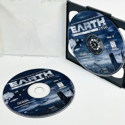 Earth 2150 PC CD-ROM Windows Rare Big Box Version | eBay