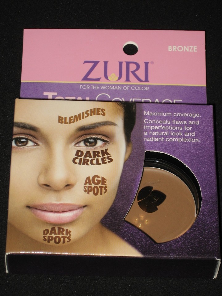 Zuri Total Coverage Concealing Foundation 0.14 oz/4g *Pick Any Shade ...