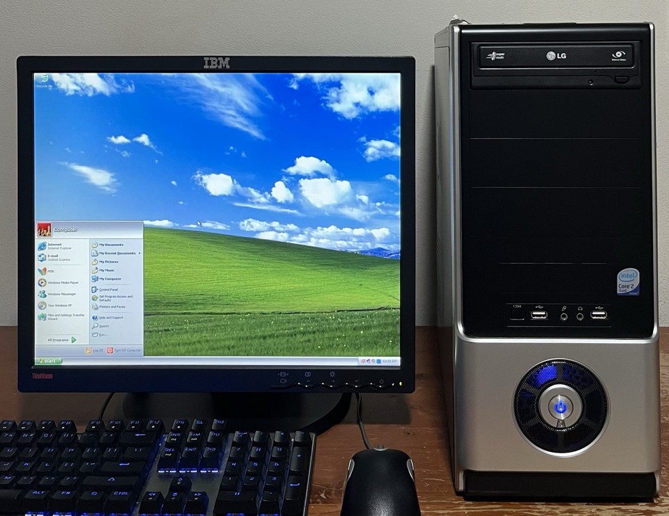 Intel Core 2 Duo Windows XP / 7 / 10 Desktop Computer Parallel / Serial ...