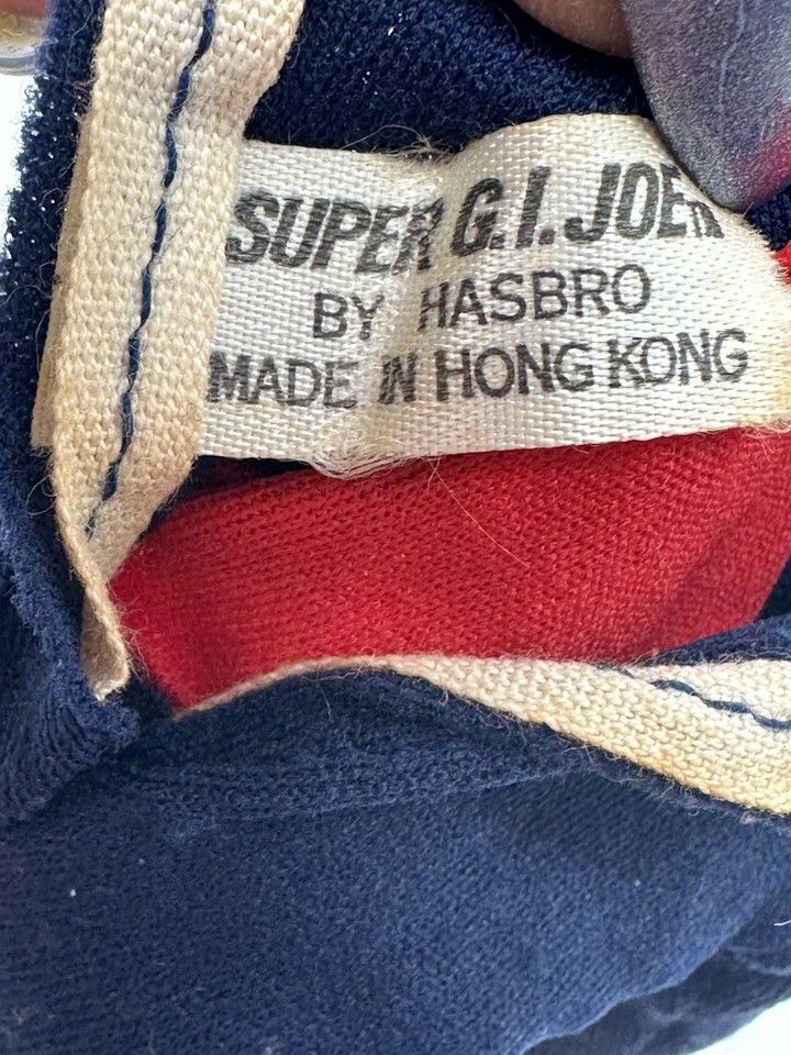 Vintage GI Joe Super Joe Paths of Danger Outfit Hasbro 1977 Hong Kong ...