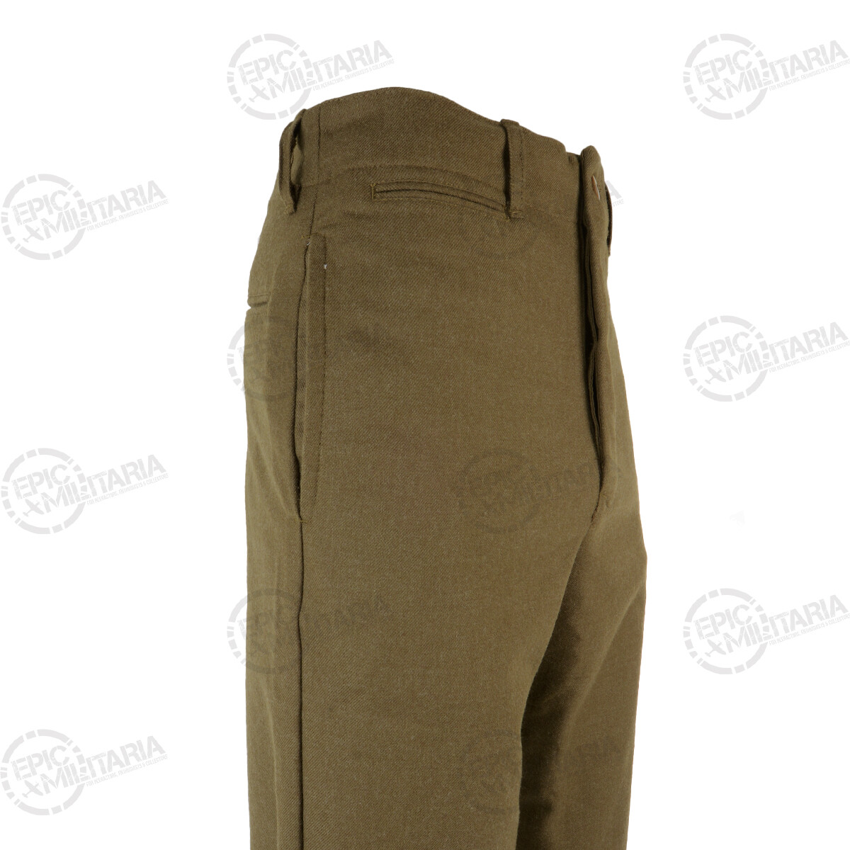 M37 Wool Trousers Light Shade Olive Drab US Army WW2 Reproduction ...