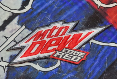 EMBROIDERED MTN DEW CODE RED PATCH (Please Read Ad) | eBay