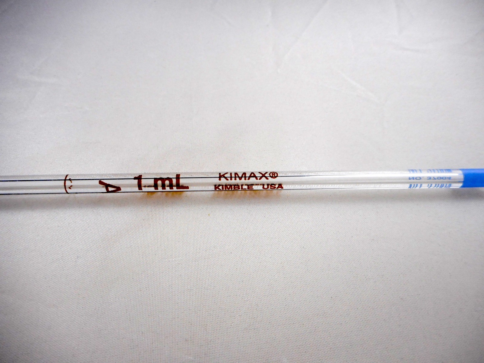 KIMAX Glass Class A 1mL TD Reusable Bulb Volumetric Pipette Pipet 37004 ...