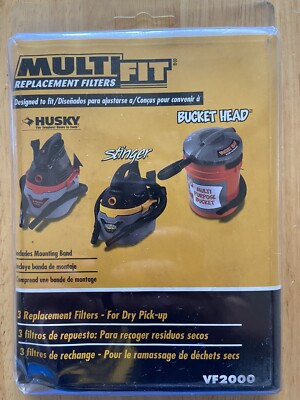 MultiFit VF2000 Replacement Filter & Mounting Band for Husky, Stinger ...