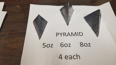 Hooks & Sinkers - Weight Pyramid