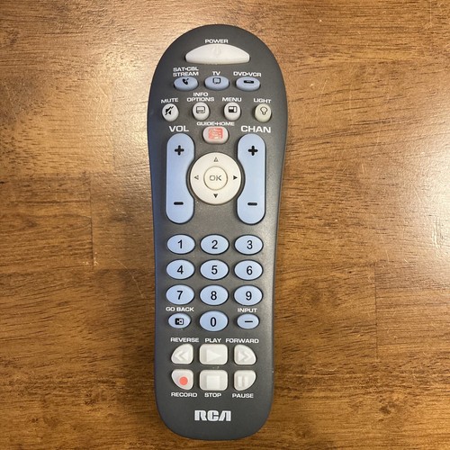 RCA Remote Control RCR314WR, big button, three device, tested | eBay