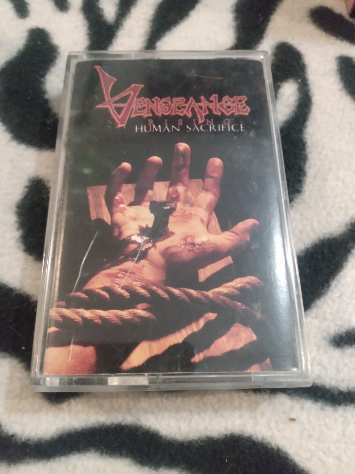 Human Sacrifice by Vengeance Rising (Cassette, Jul-1989, Restless ...