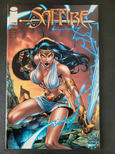 SAFFIRE #1 (2000) IMAGE COMICS JOE MADUREIRA COVER ART! 1ST PRINT! | eBay