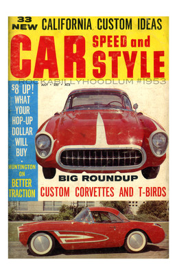 new hot rod Poster 11x17 Car Speed and Style Magazine Cover Art Kustom ...