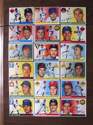 1955 Topps Baseball Card lot of 34 VG-Ex | eBay