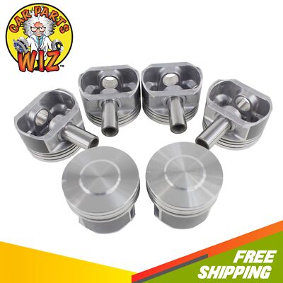 Piston Set STD Size FITS 02-08 Ford Mazda Ranger Taurus B3000 Sable 3 ...