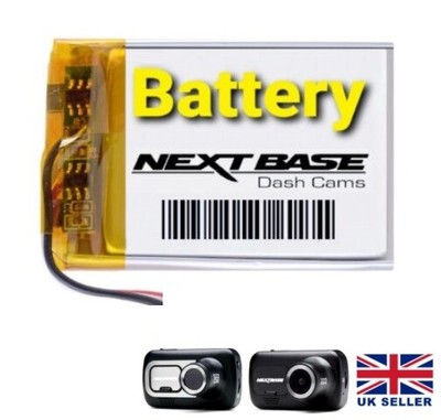Nextbase Dash Cam Replacement Battery UPGRADE for 622GW-522GW-422GW ...