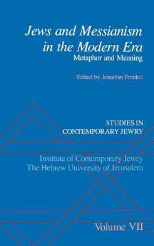 Studies in Contemporary Jewry Ser.: Studies in Contemporary Jewry ...
