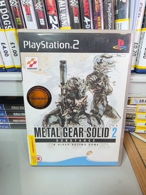Metal Gear Solid 2 Substance 2-Disc for Sony PS2 | eBay UK