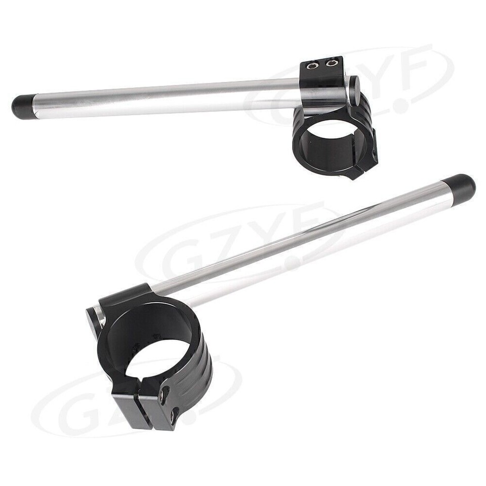 Motorrad 7/8"Lenker 37mm Stummellenker Gabelrohr für Cafe Racer ...