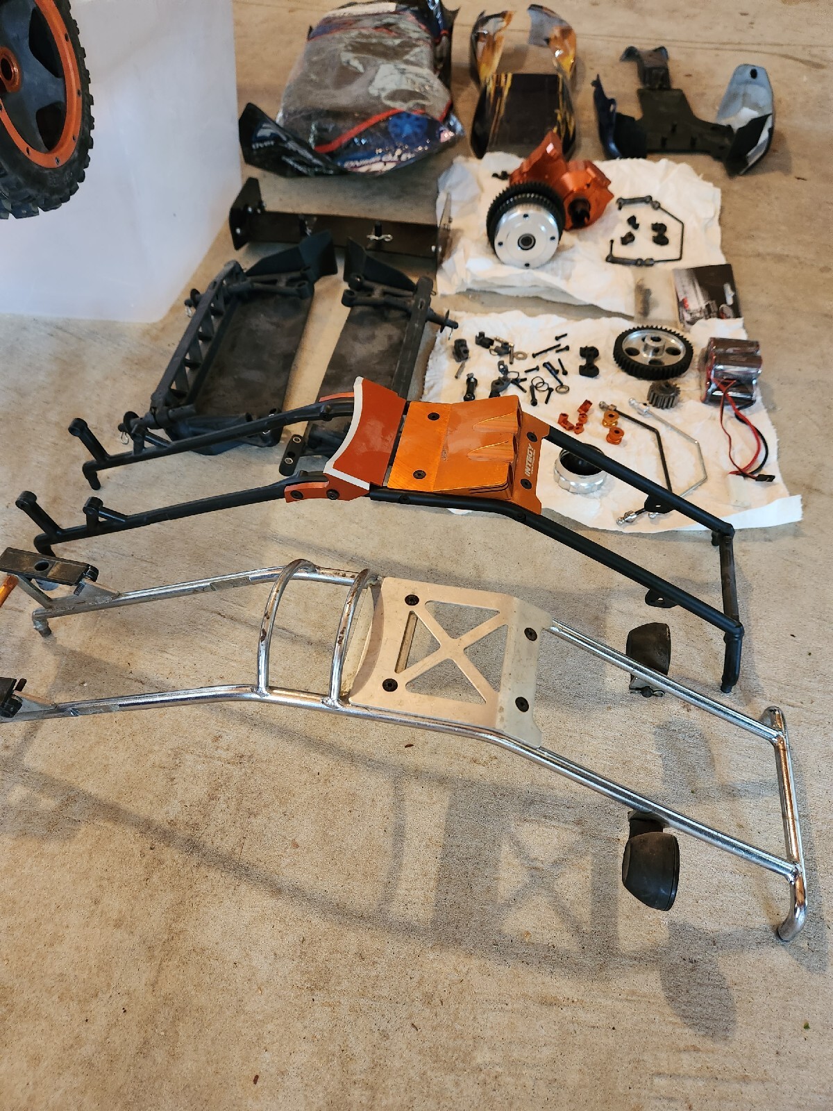 Rovan hpi king motor Baja Buggy remote car gas 2 stroke 1/5th Scale RC ...