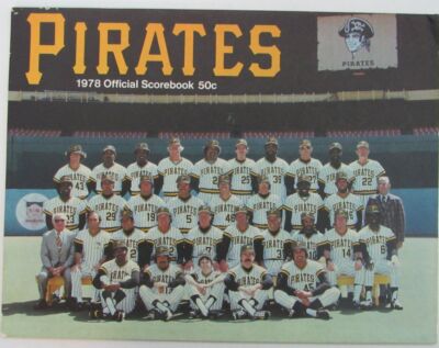 1978 Pittsburgh Pirates vs. Cardinals Official Program Team Picture ...