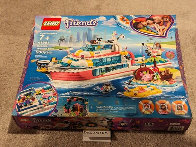 LEGO (41381) Rescue Mission Boat - NIB - Friends - 2019 - Mia, Olivia ...