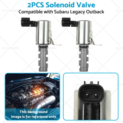 2x Solenoid Valve VVT Suitable for Subaru Legacy Outback Forester 10921 ...