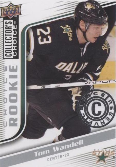 2009-10 Upper Deck Collector's Choice - Tom Wandell #254 Choice Reserve ...