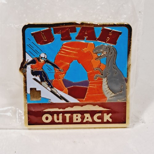 Outback Steakhouse Utah Lapel Enamel Pin Restaurant Employee Server ...