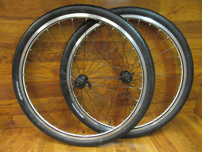 VINTAGE TIOGA 32H 26" 8 9 10 SPEED DEORE WHEEL SET RITCHEY CROSS BITE 1 ...