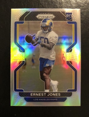 2021 Panini Prizm Ernest Jones #421 Silver Prizm Rookie RC LA Rams SB ...