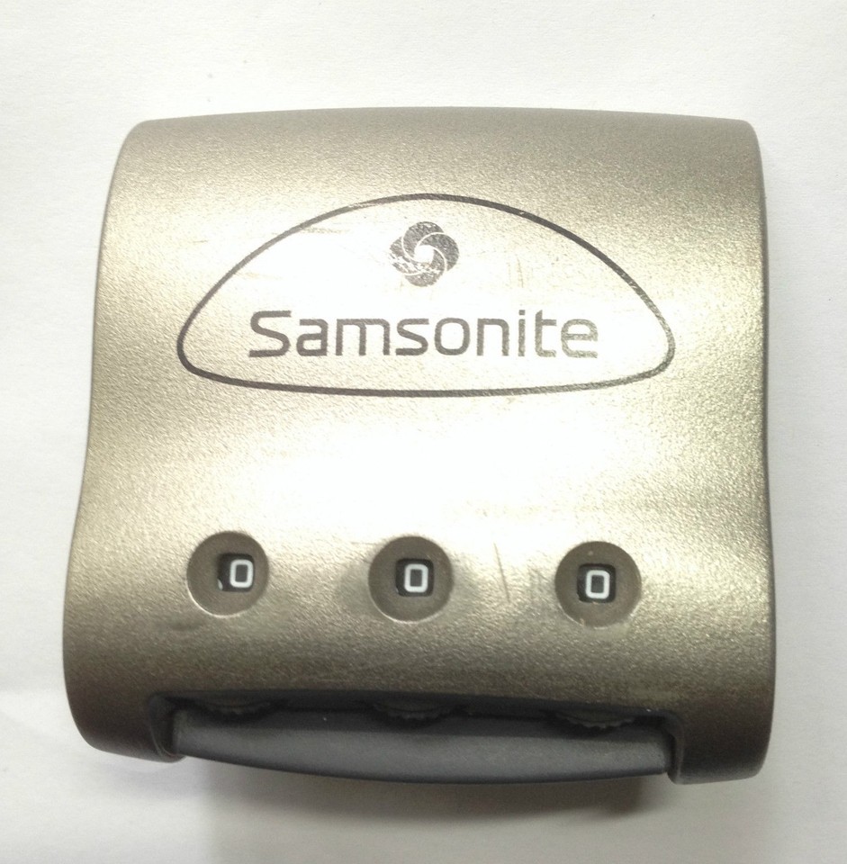 SAMSONITE replacement COMBINATION lock OYSTER epsilon SUITCASE spare ...