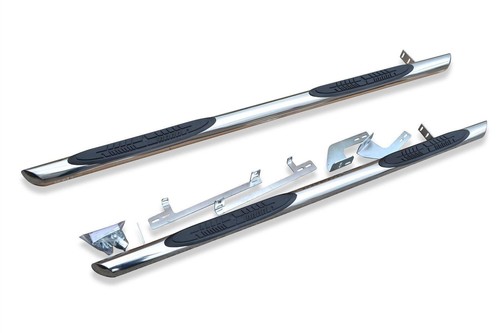 Side Bars + Step Pads To Fit Volkswagen Crafter LWB ELWB 2017+ Tapered ...