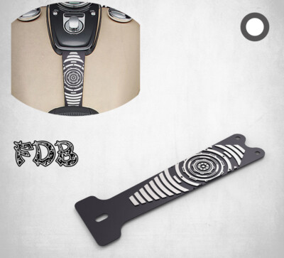 Fit H-D 2008-2016 Dyna Fat Bob Smashing Gear Contrast Cut Dash Inserts ...