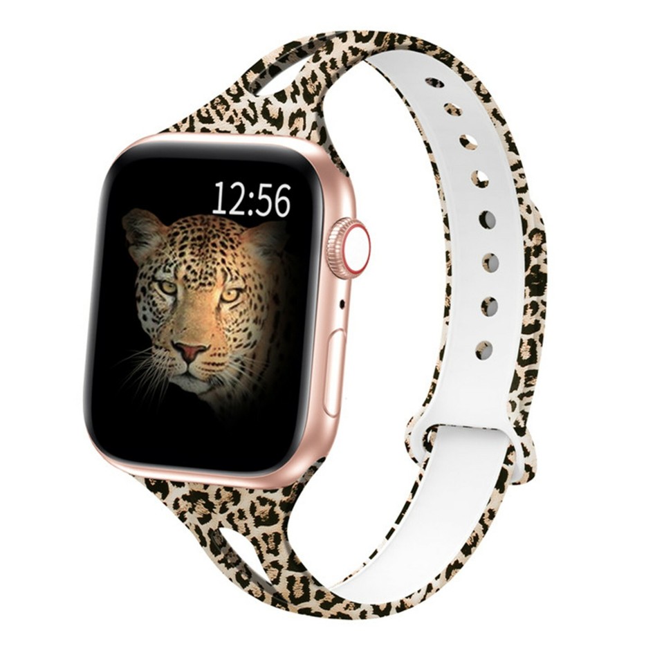 Soft Silicone Multicolor Band/Apple Watch Series 11, 10, 9, 8, 7, 6, 5 ...