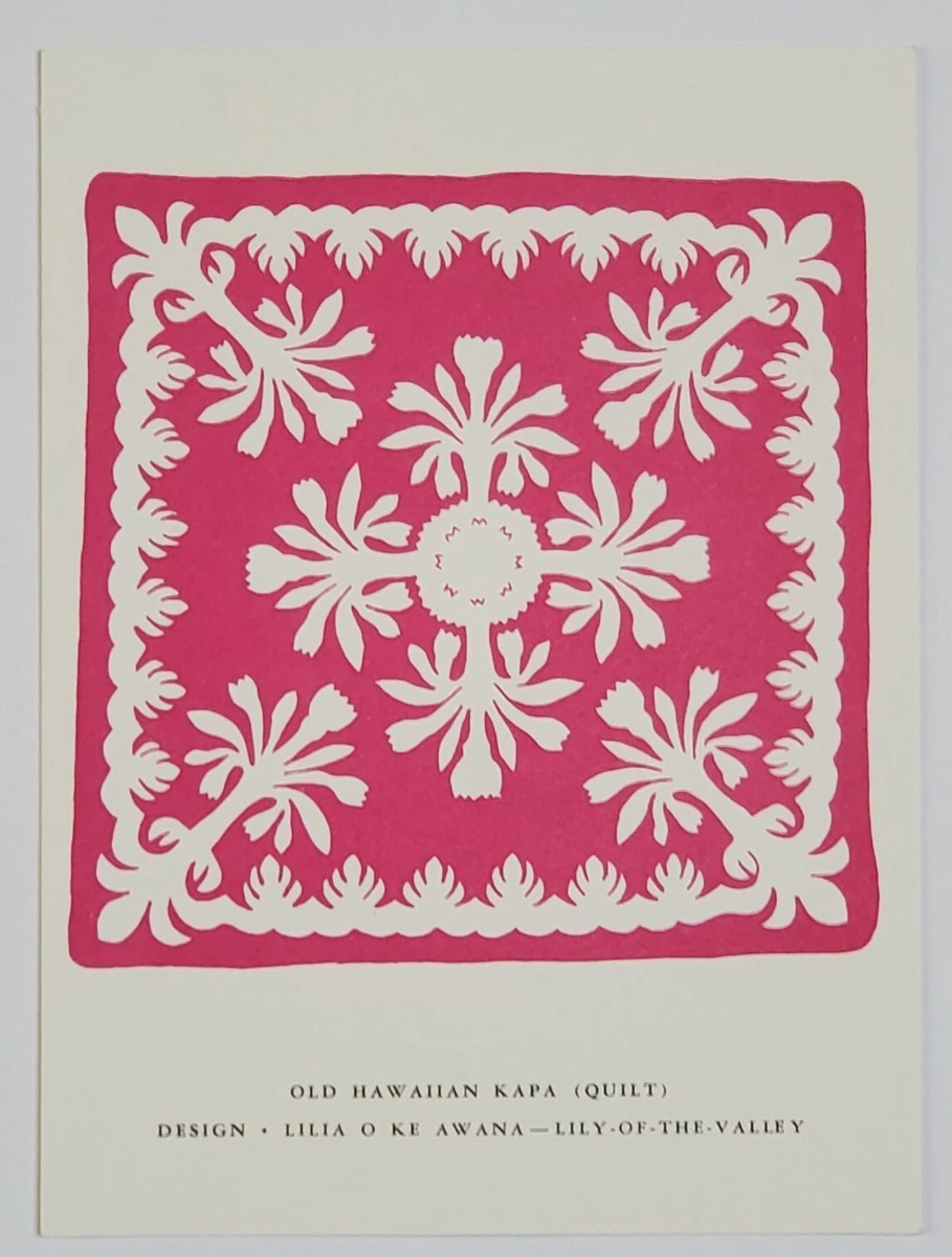 Hawaiian Kapa Pattern