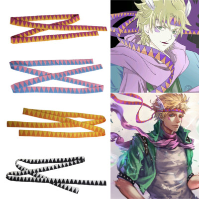 JoJo's Bizarre Adventure Caesar Zeppeli Headband Hair Band Cosplay Prop ...