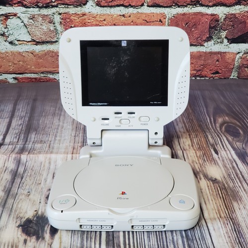 Sony Playstation One PS1 SCPH-101 Console W/ LCD Screen Interact ...