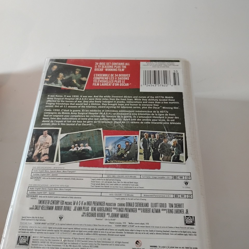 MASH The Complete TV Series + Movie (DVD) 9782454387562 | eBay
