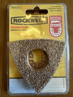Rockwell Sonicrafter Triangular Rasp RW8923 | eBay