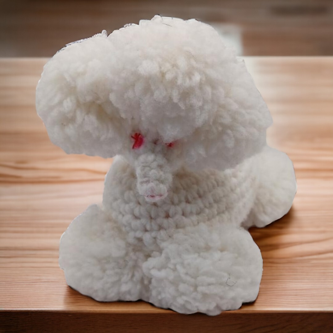 Crocheted Poodle Soap Holder | eBay