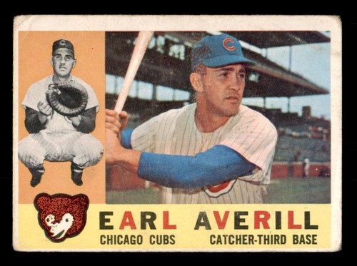 1960 Topps Baseball #39 Earl Averill GD *e1 | eBay